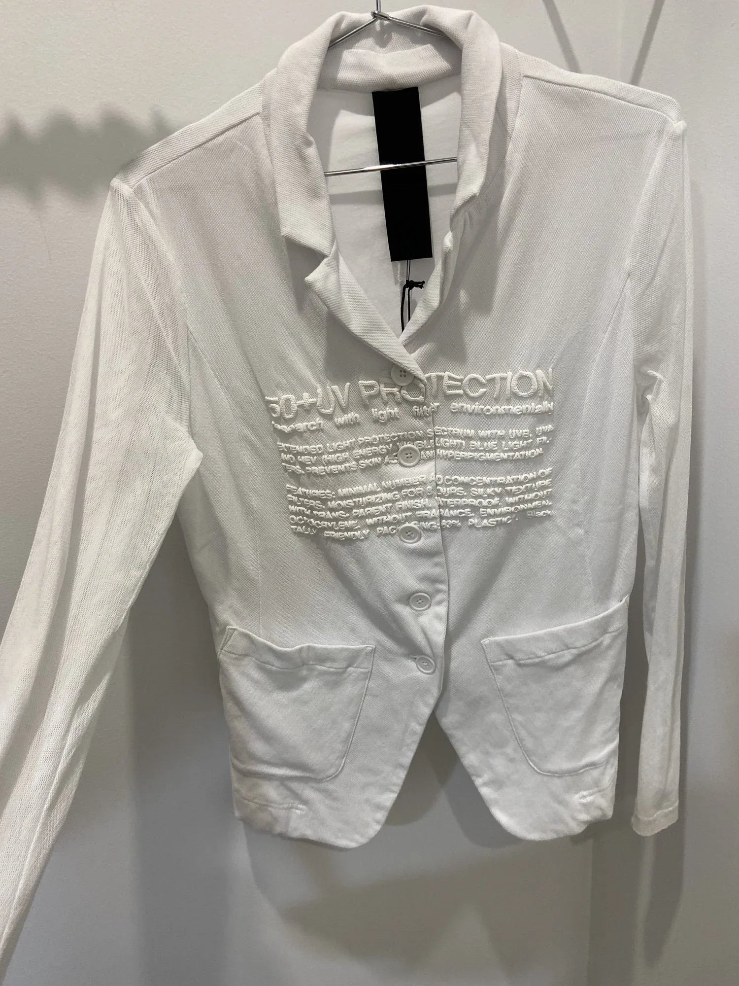 Rundholz - White Mesh Jacket – Torso